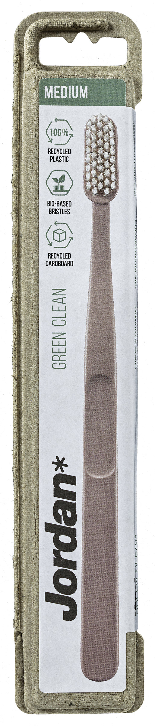 Jordan Green Clean Medium hammasharja 1kpl – Exports from Finland